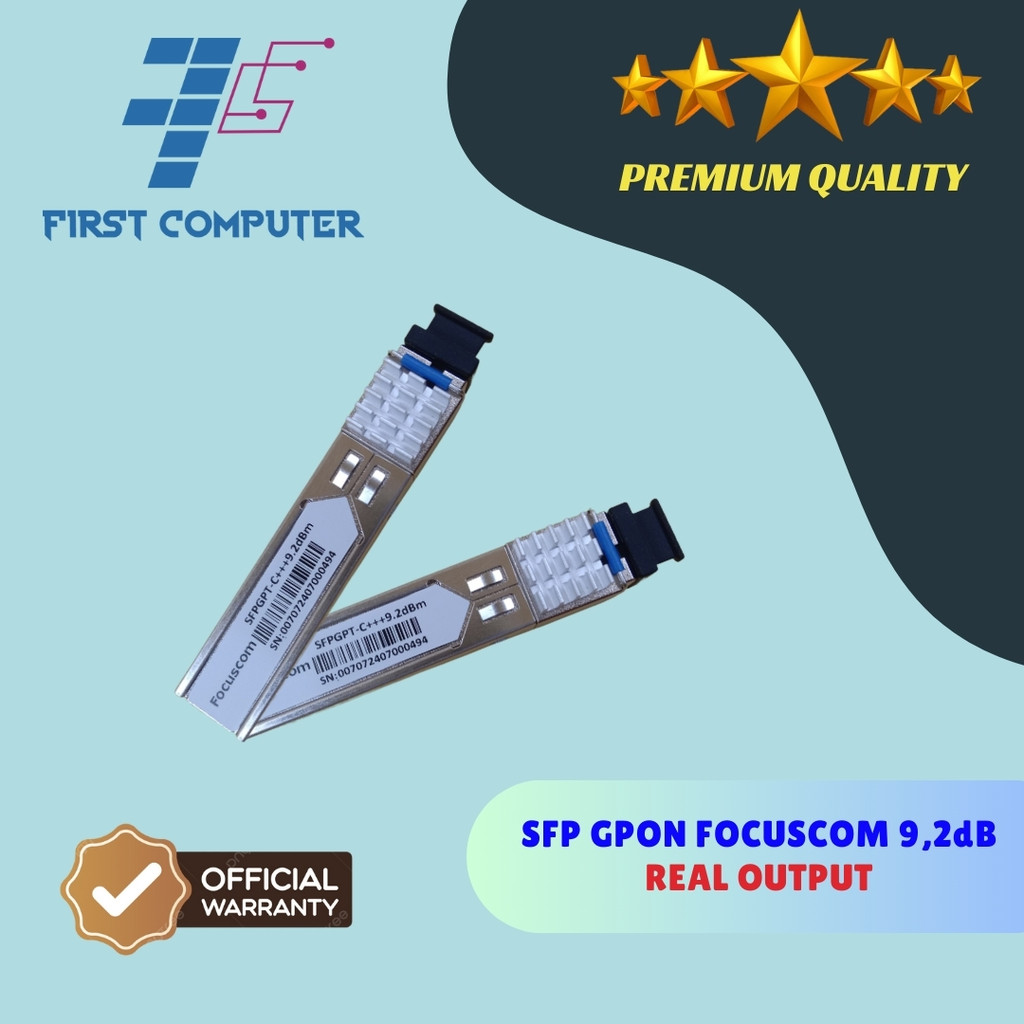 Jual SFP GPON FOCUSCOM 9,2dB Real output | Shopee Indonesia