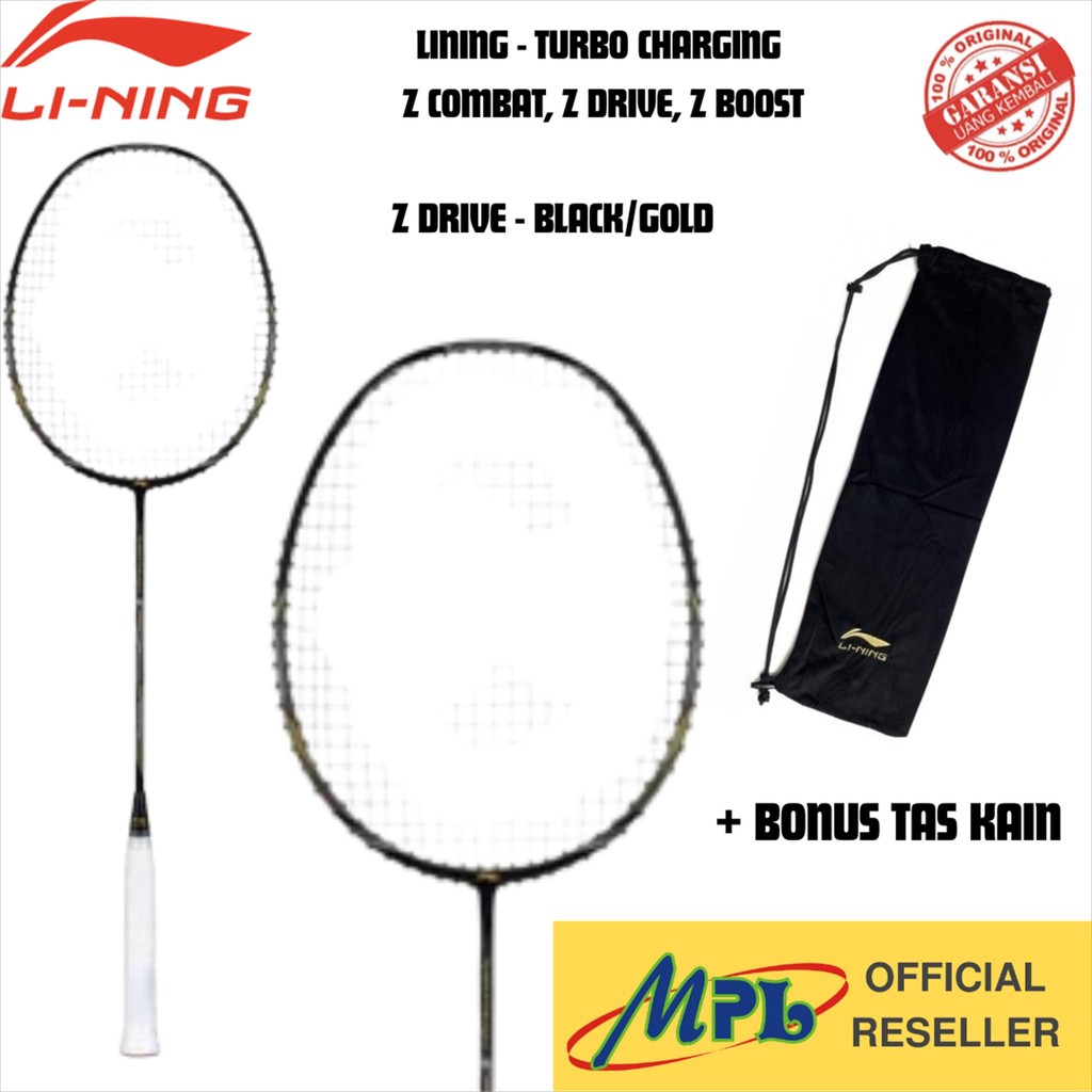 Jual RAKET BADMINTON LINING TURBO CHARGING Z DRIVE (NO PAKET) | Shopee ...