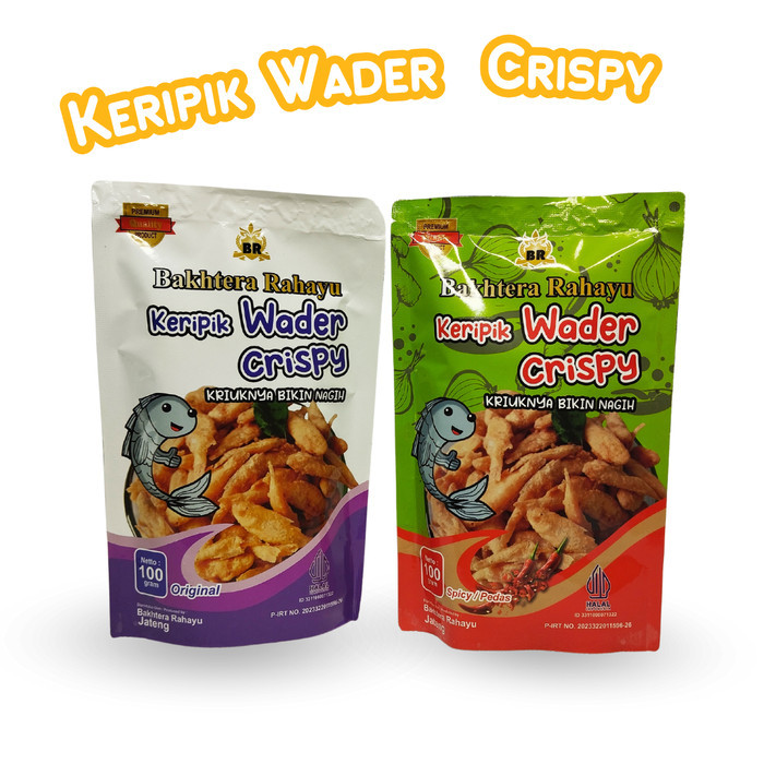 Jual Keripik Ikan Wader Crispy Cemilan Ikan Gurih Nikmat Khas Oleh Oleh ...