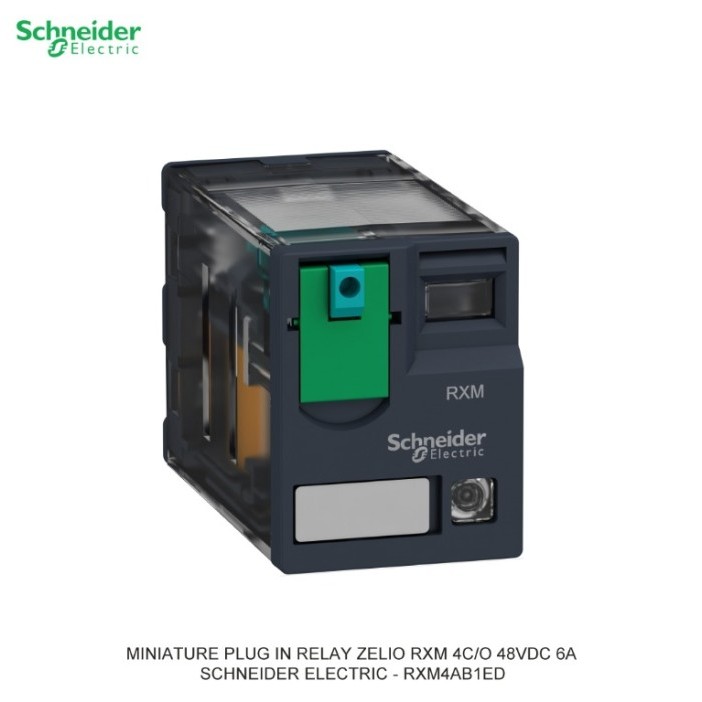 Jual MINIATURE PLUG IN RELAY ZELIO RXM 4C/O 48VDC 6A SCHNEIDER ELECTRIC | Shopee Indonesia