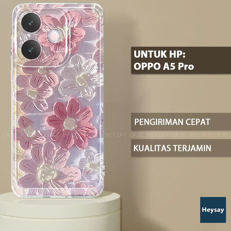 Jual Bunga NEW Untuk Case Hp oppo a5 pro 4g A3 Pro 5G Soft Casing A5Pro ...