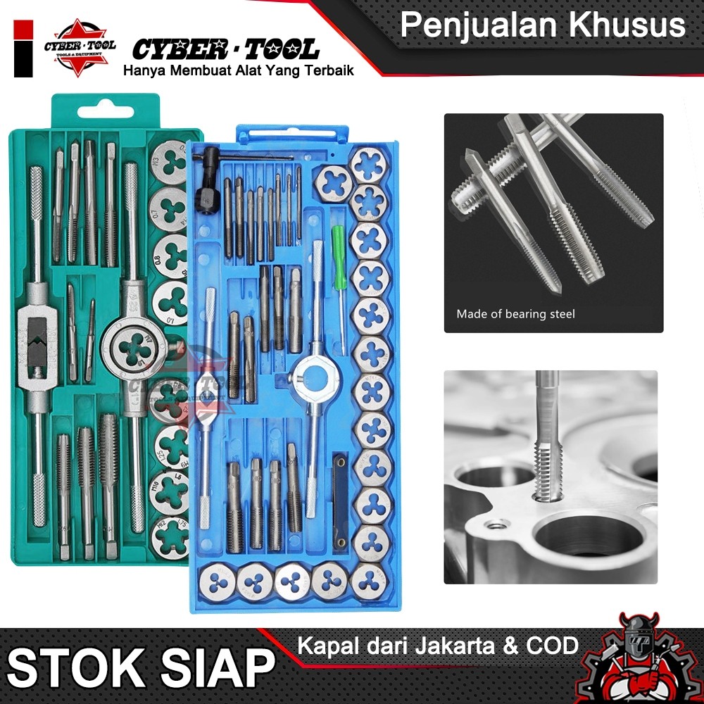 Jual Alat Snai dan Tap Ulir Baut Senai Die Senei Kualitas Hand Tap and ...