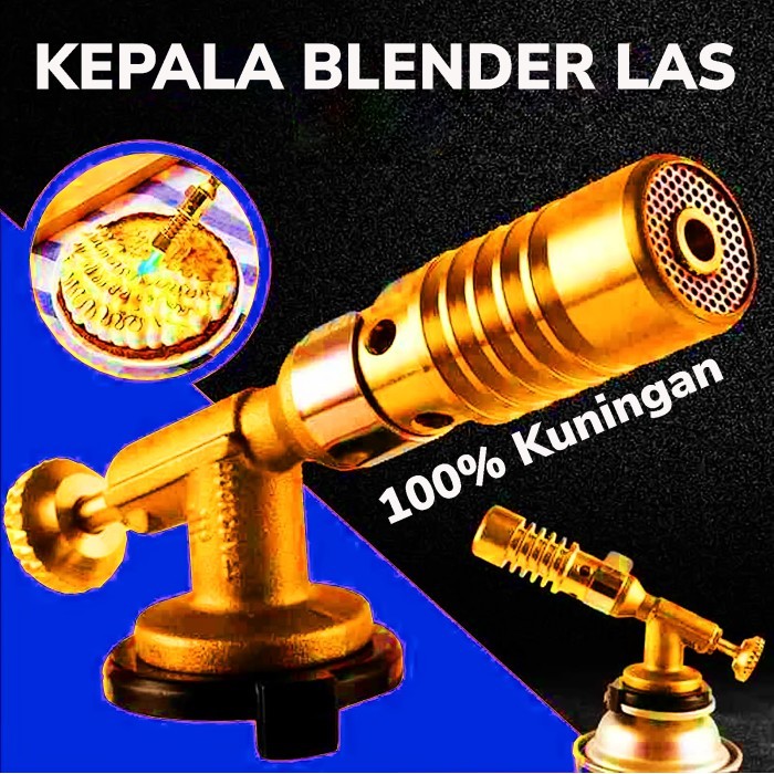 Jual Blow Welding Torch Kepala Las Gas Butane Kaleng Hi Cook Kuningan ...