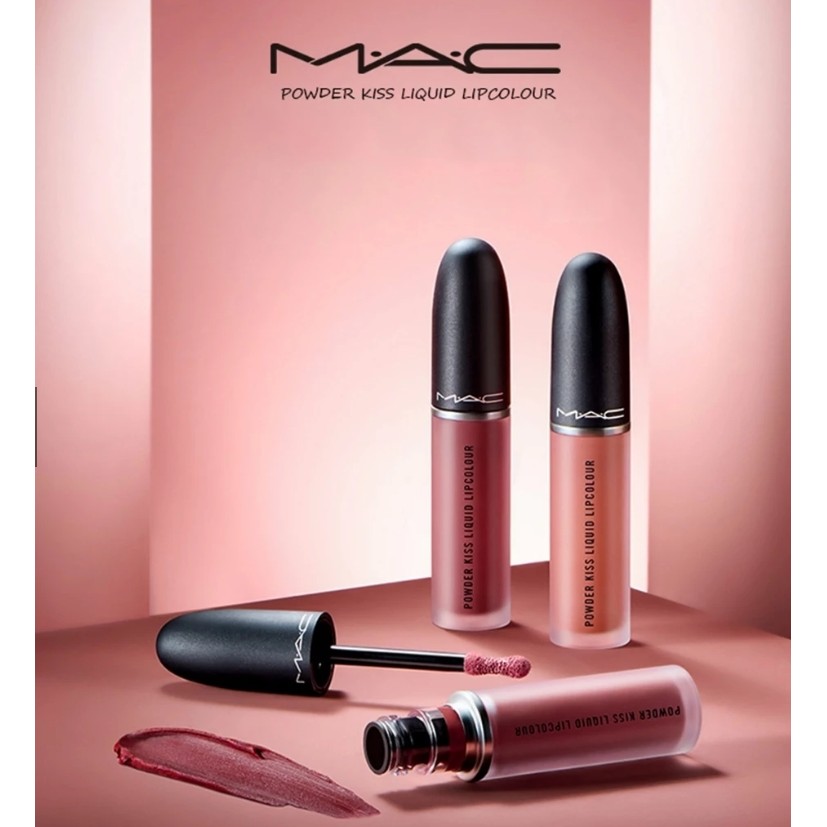 Jual 【Bestselling】 [ 100% ORI ] MAC Powder Kiss Matte Liquid lipstick 5 ...