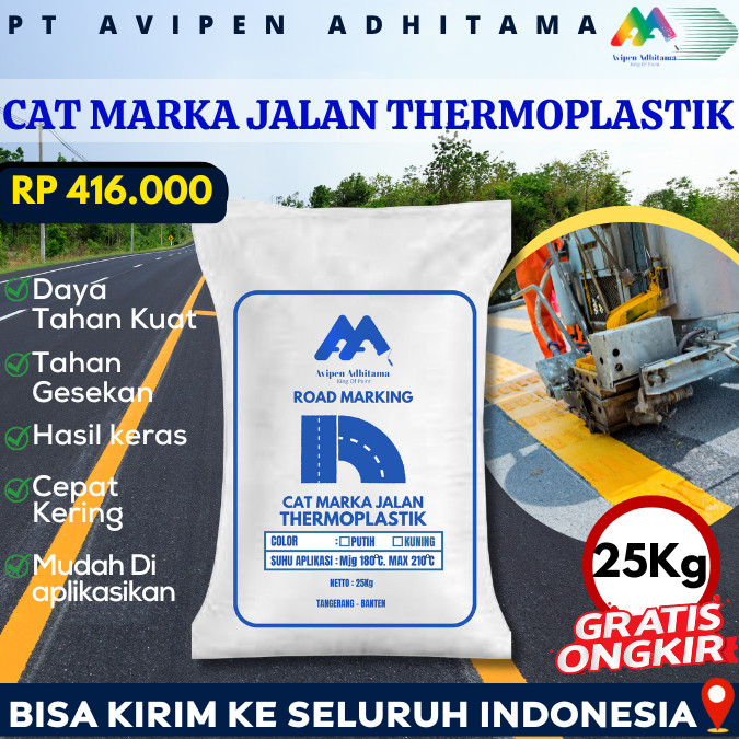 Jual Cat Marka Jalan Thermoplastic AASTHO TYPE 79 25 Kg Road Marking ...