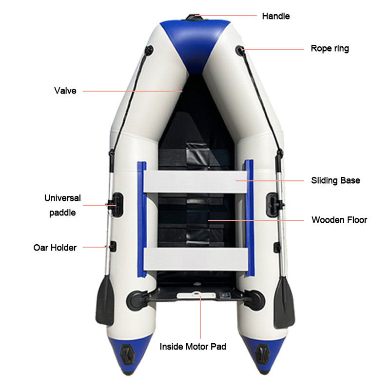 Jual Solar Marine 4 Person Large Military Inflatables Fishing Boats ...