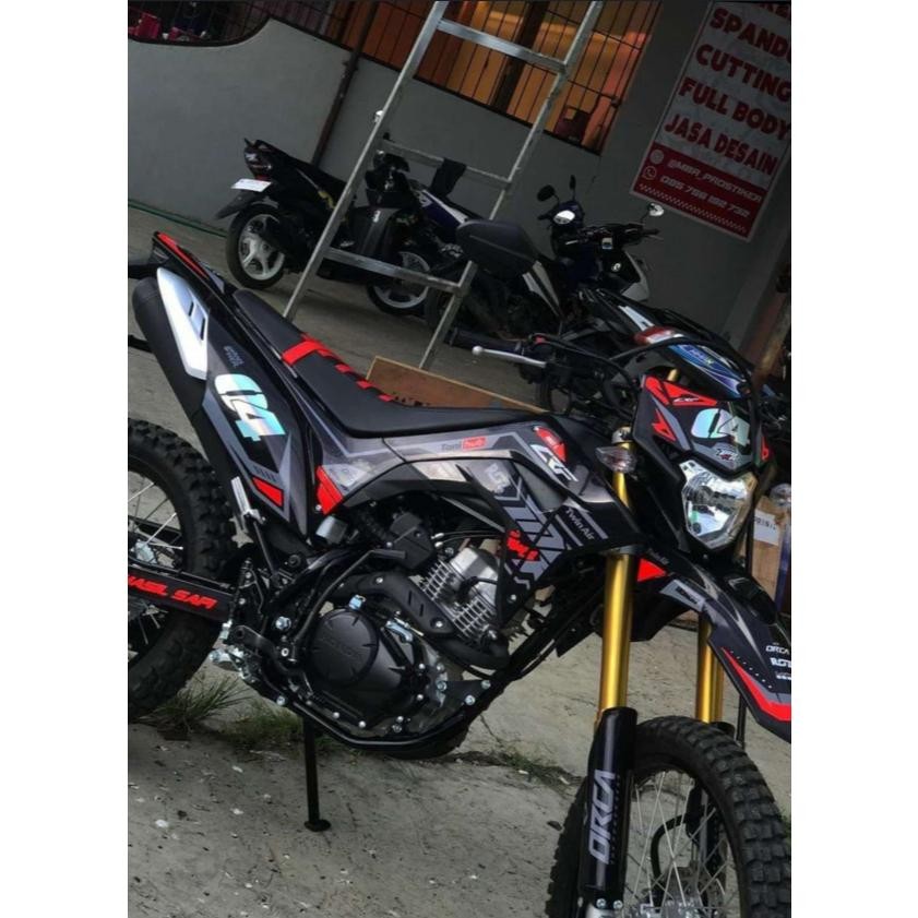 Jual DECAL STIKER CRF CUSTOM FULL BODY CUSTOM DESAIN by semprong ...