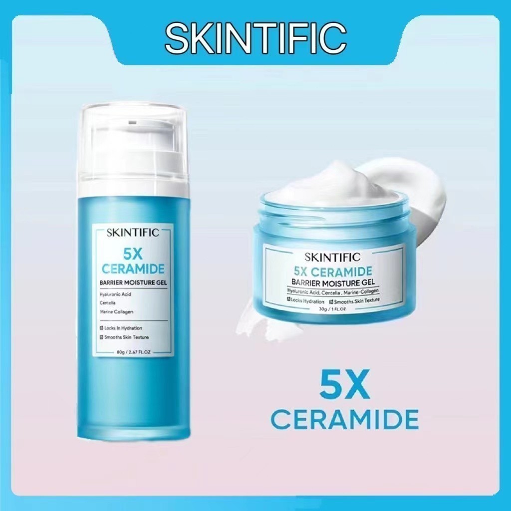 Jual SKINTIFIC 5X Barrier Ceramide improve Facial Moisturizer Face ...