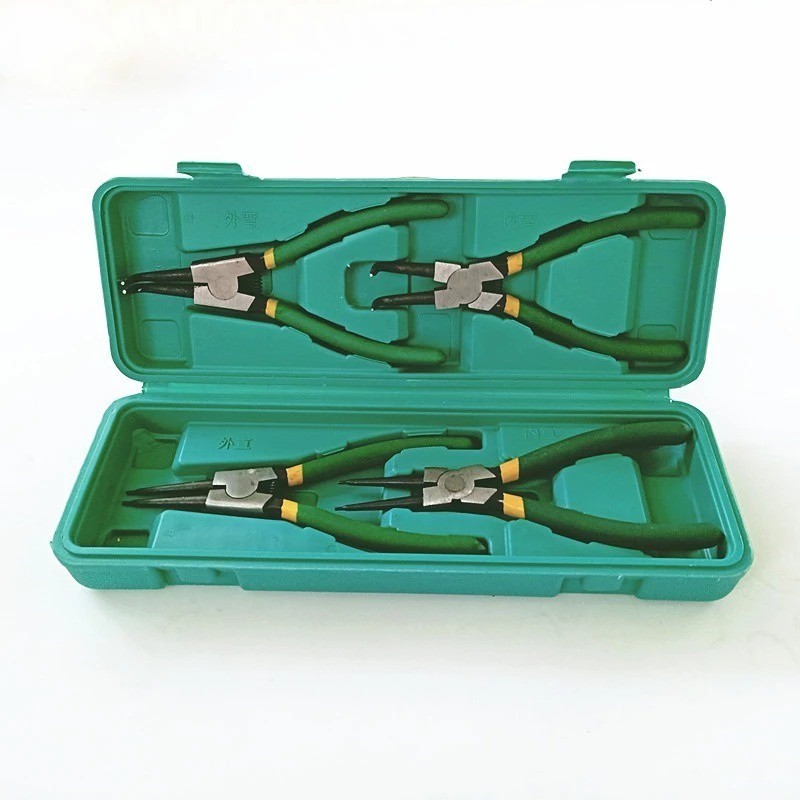 Jual Tang Circlip 7 inch 4in1 Tang Snap Ring Set Bengkok Tang Penjepit ...