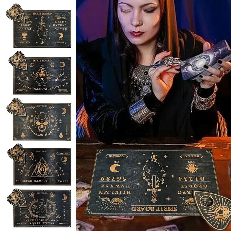 Jual Spirit Board Pendulum Metaphysical Decision Maker Message Wood ...