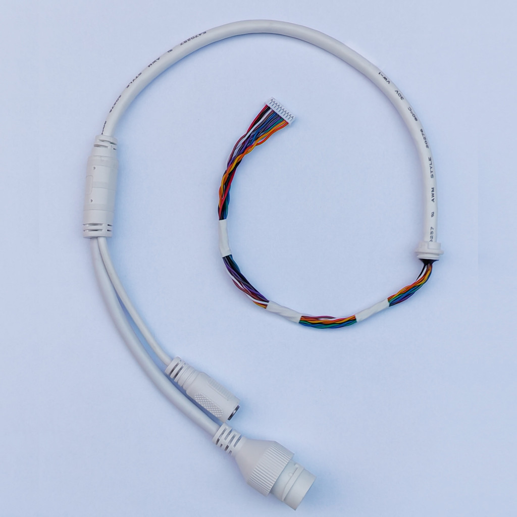 Jual Ethernet Lan Cable PoE RJ45 Network Cable 10 Pin 10 core For ...