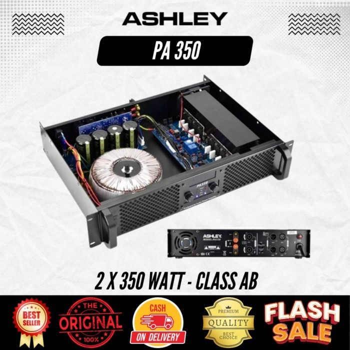 Jual Power Ashley Pa 350 Class AB Original Produk Original Produk ...