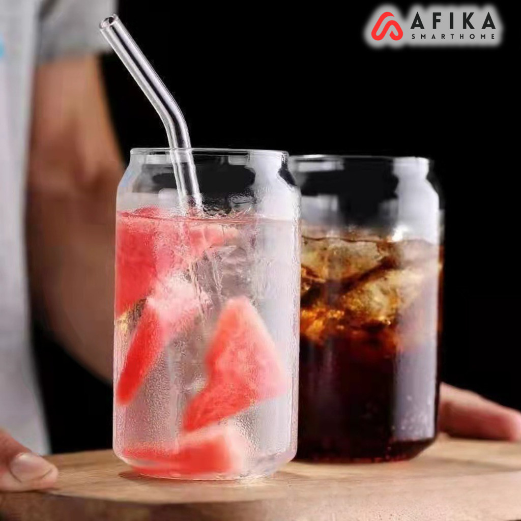Jual Gelas Kaca Kaleng Tahan Panas Cocktail Glass Borosilicate 550ml | Shopee Indonesia