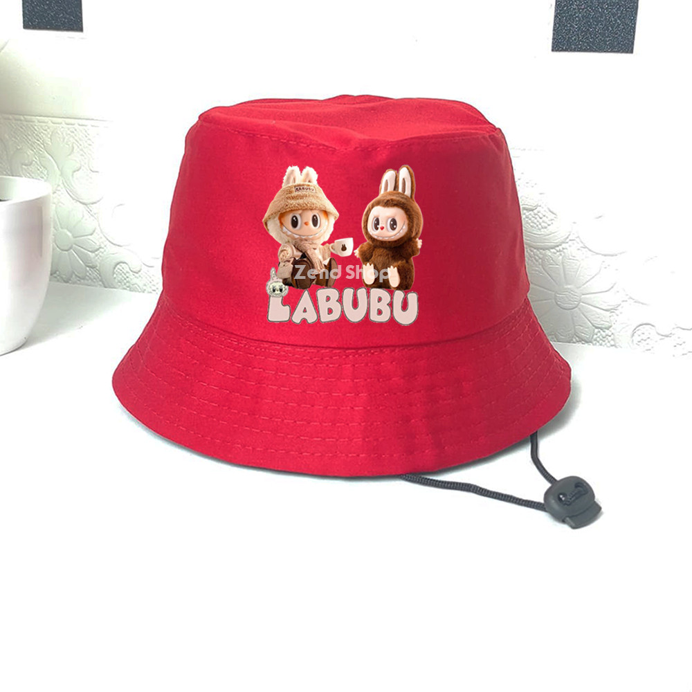 Jual Topi anak bucket kuromi love dan labubu Topi bucket anak perempuan ...