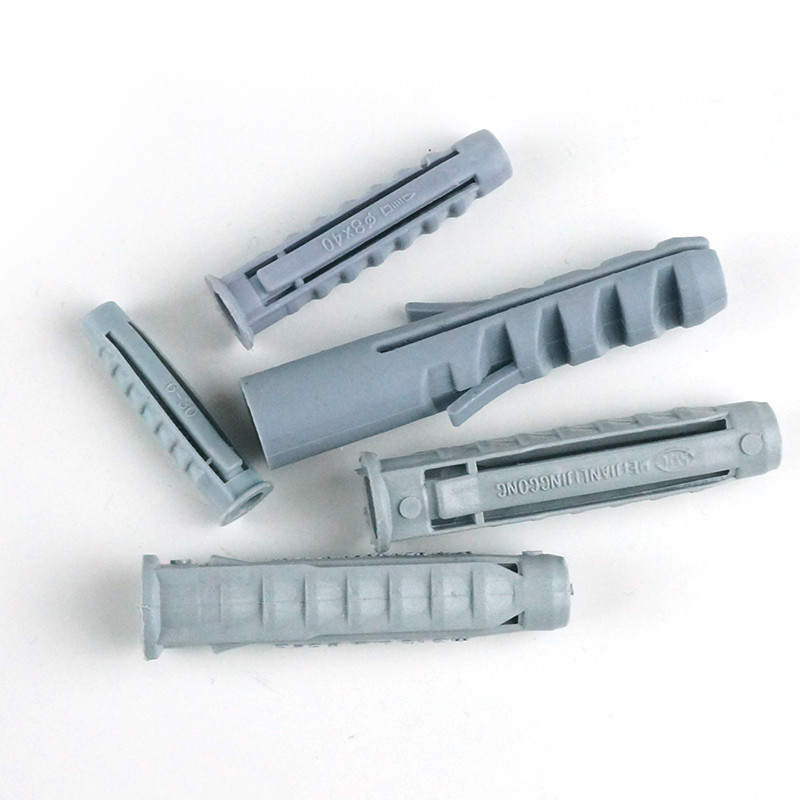 Jual plug plastic pipe column expansion tube screw anchor plug wall ...