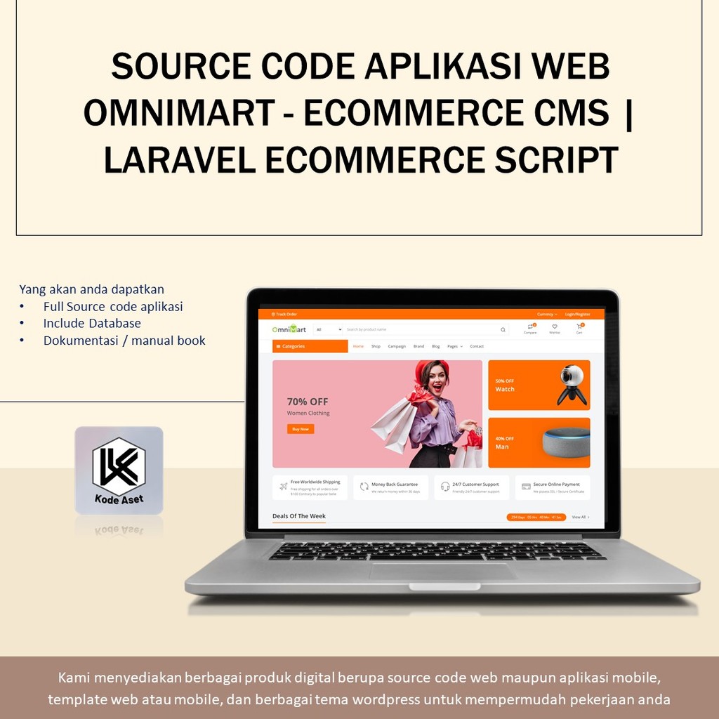 Jual SOURCE CODE APLIKASI WEB OMNIMART - ECOMMERCE CMS | LARAVEL ... Jual SOURCE CODE APLIKASI WEB OMNIMART - ECOMMERCE CMS | LARAVEL ...