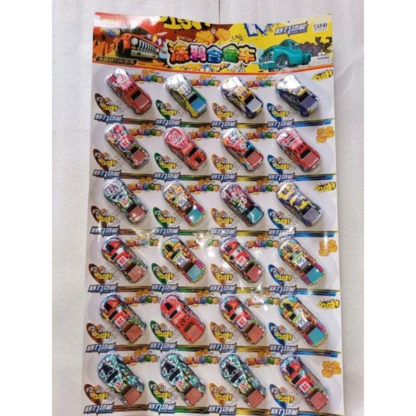 Jual MAINAN MOBIL PULLBACK SEDAN BESI LEMBARAN HA 6021 ISI 24 PCS ...