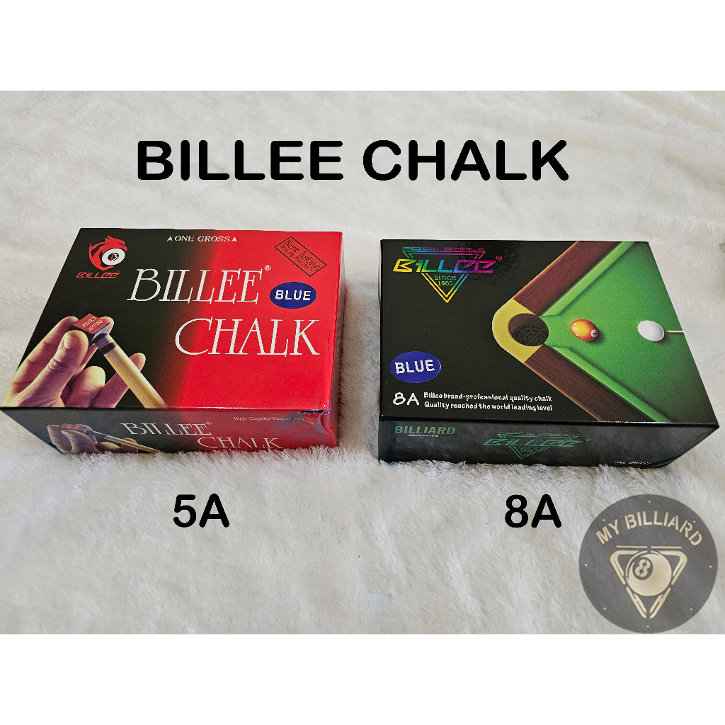 Jual Billee Chalk Billiard 5A dan 8A - kapur billiar biru - cuk satuan ...