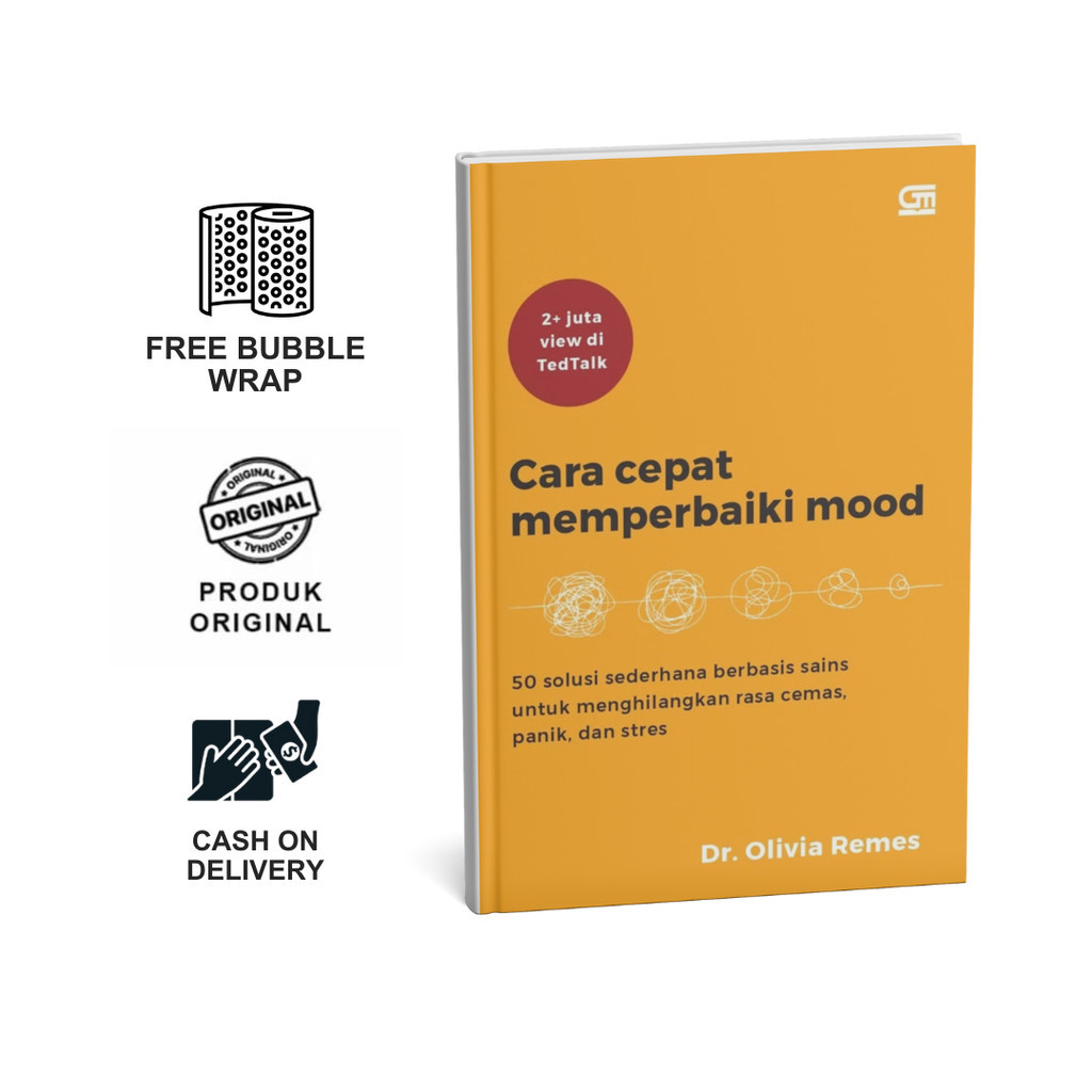 Jual Cara Cepat Memperbaiki Mood - Dr. Olivia Remes - penerbit Gramedia | Shopee Indonesia