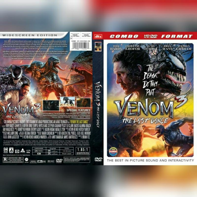 Jual DVD Venom 3 2024(Tom Hardy) | Shopee Indonesia