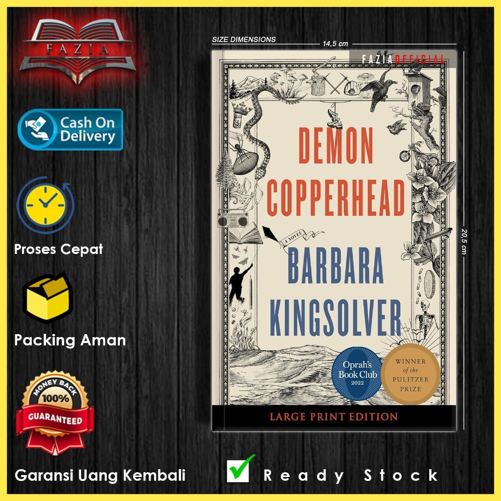 Jual Demon Copperhead by Barbara Kingsolver (english/Indonesia ...
