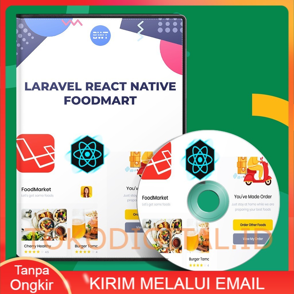 Jual Kelas React Native Laravel Foodmart BWT | Shopee Indonesia