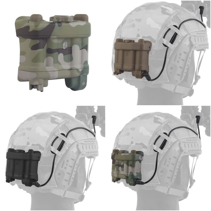 Jual PVS 31 NVG Battery Pack - Helmet Accessories Tactical Pemberat ...