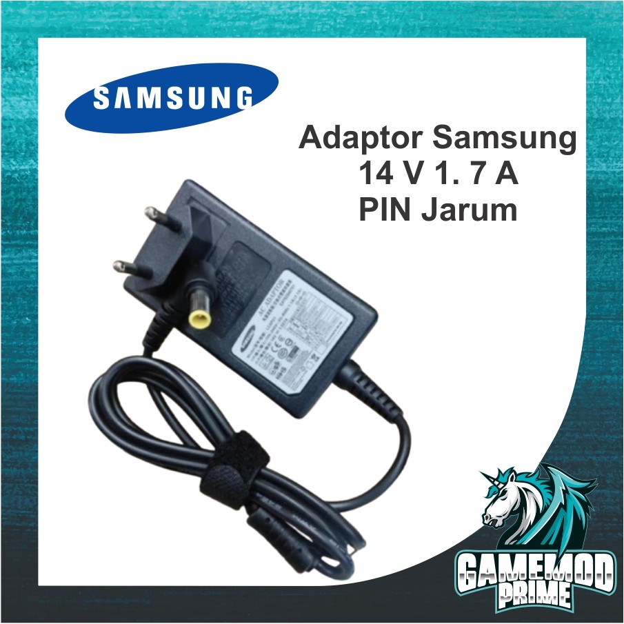 Jual Adaptor monitor LCD samsung 14V-1.7A , Jack PIN jarum | Shopee ...