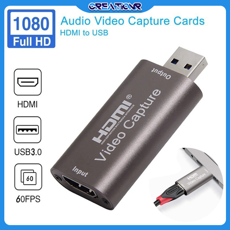 Jual Capture Card Ps4 1080p/alat Live Streaming Game Hdmi/usb Video ...