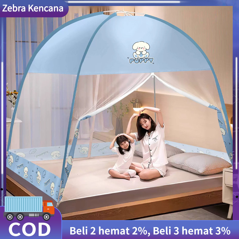 Jual kelambu tidur Portable 150x200 180 x 200 200x200Kelambu Lipat ...