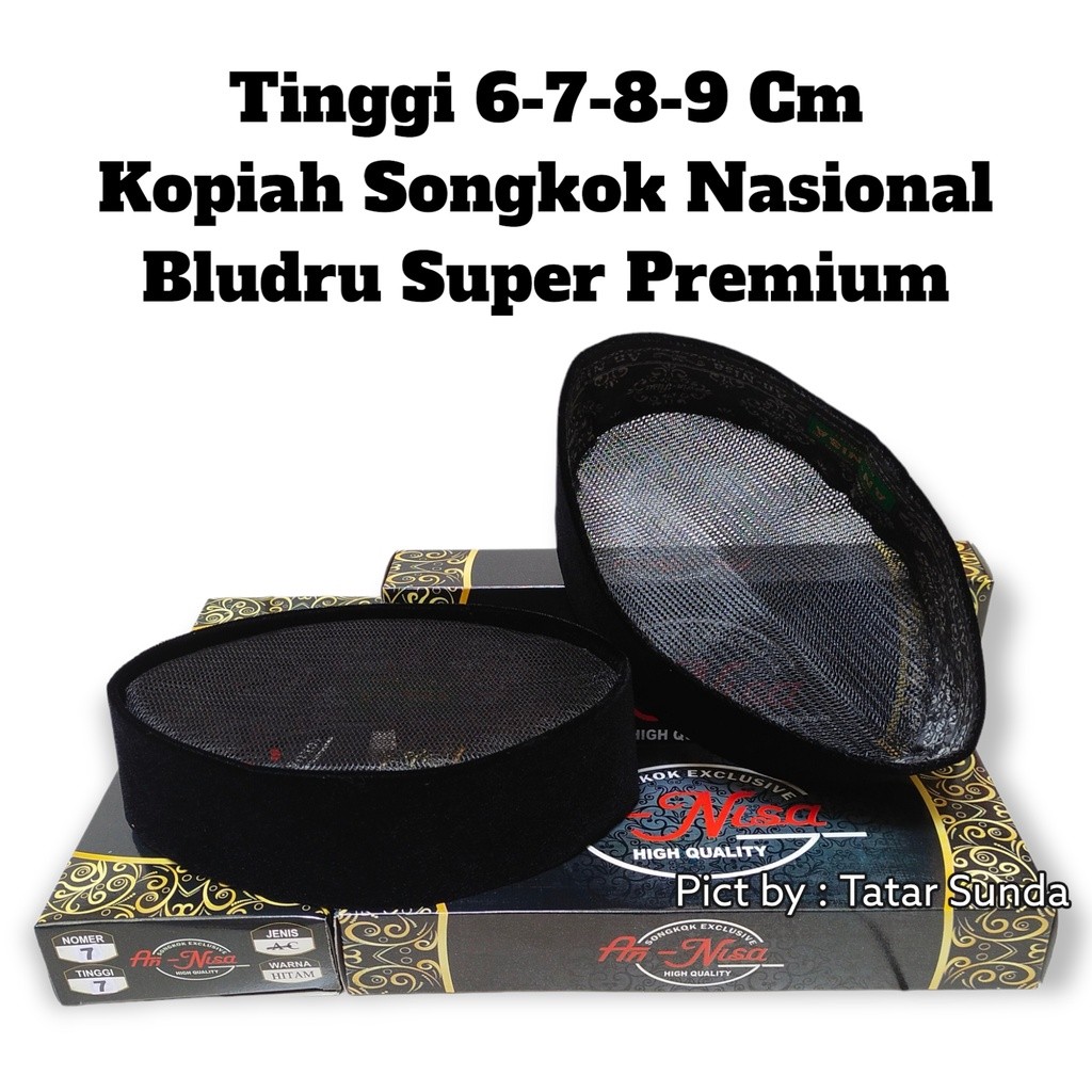 Jual Peci Kopiah Songkok Full Ac Annisa Songkok Anak Dewasa Songkok Nasional Peci Hitam Polos ...