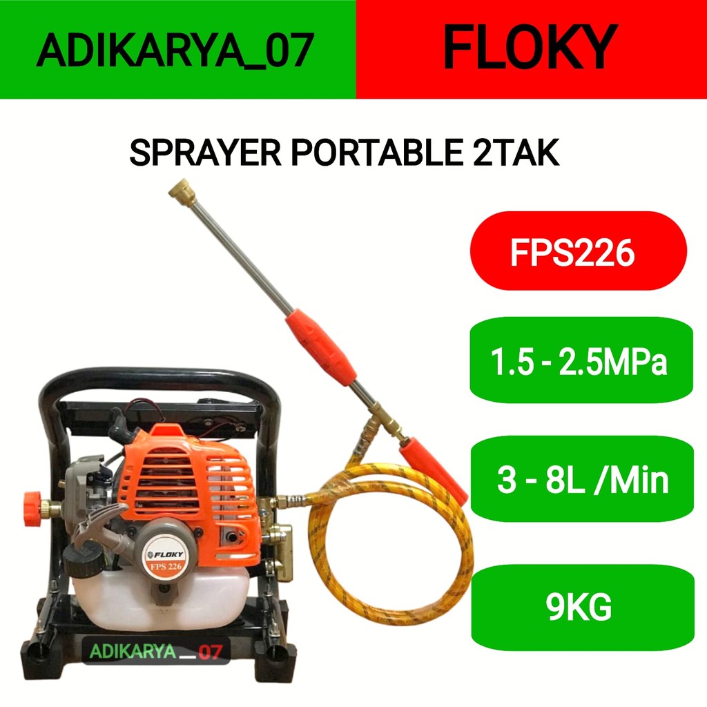Jual Mesin Power Sprayer FPS226 2 TAK Mesin Semprotan Hama Portable 2 ...