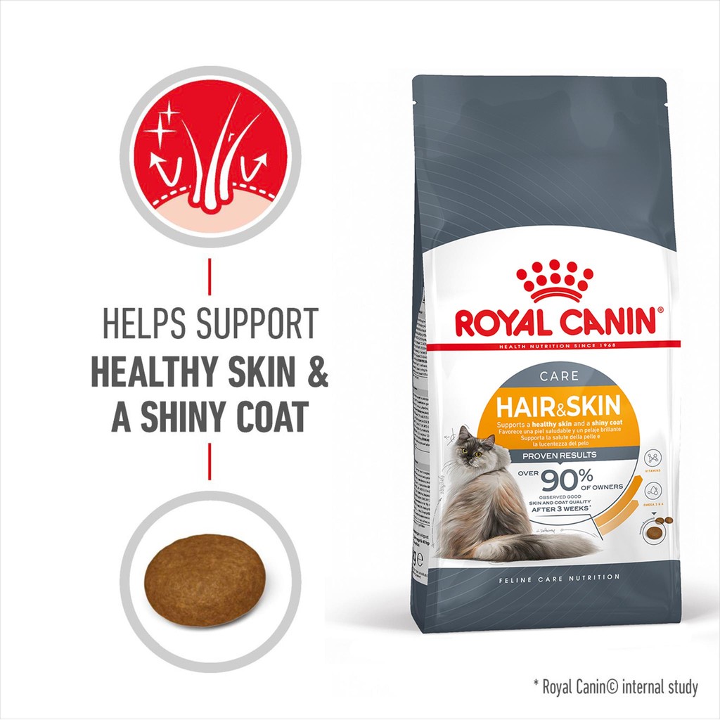 Jual Royal Canin Hair Skin Care (10kg) - RC HAIR & SKIN 10KG - RC H&S ...