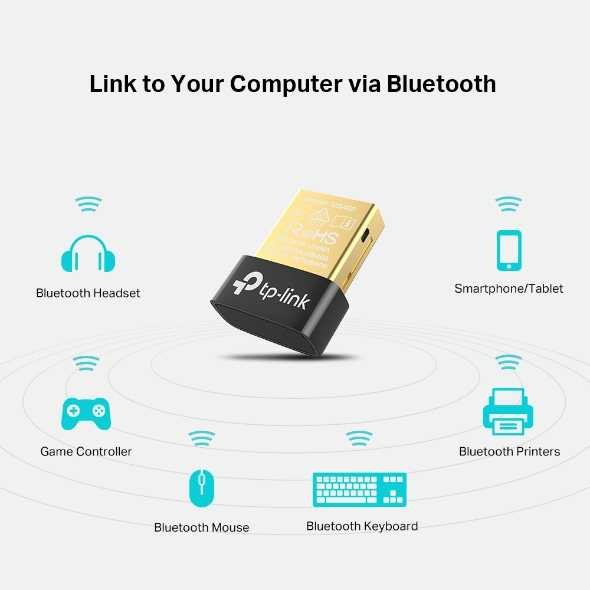 Jual TP-LINK Bluetooth 4.0 Nano USB Adapter Dongle - UB400 - Tinari ...