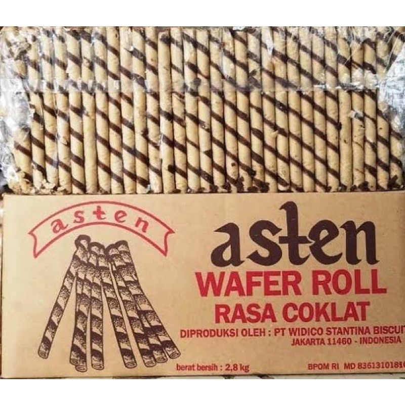 Jual WAFER ROLL (ASTEN COKLAT) ASTOR COKLAT 500gr | Shopee Indonesia