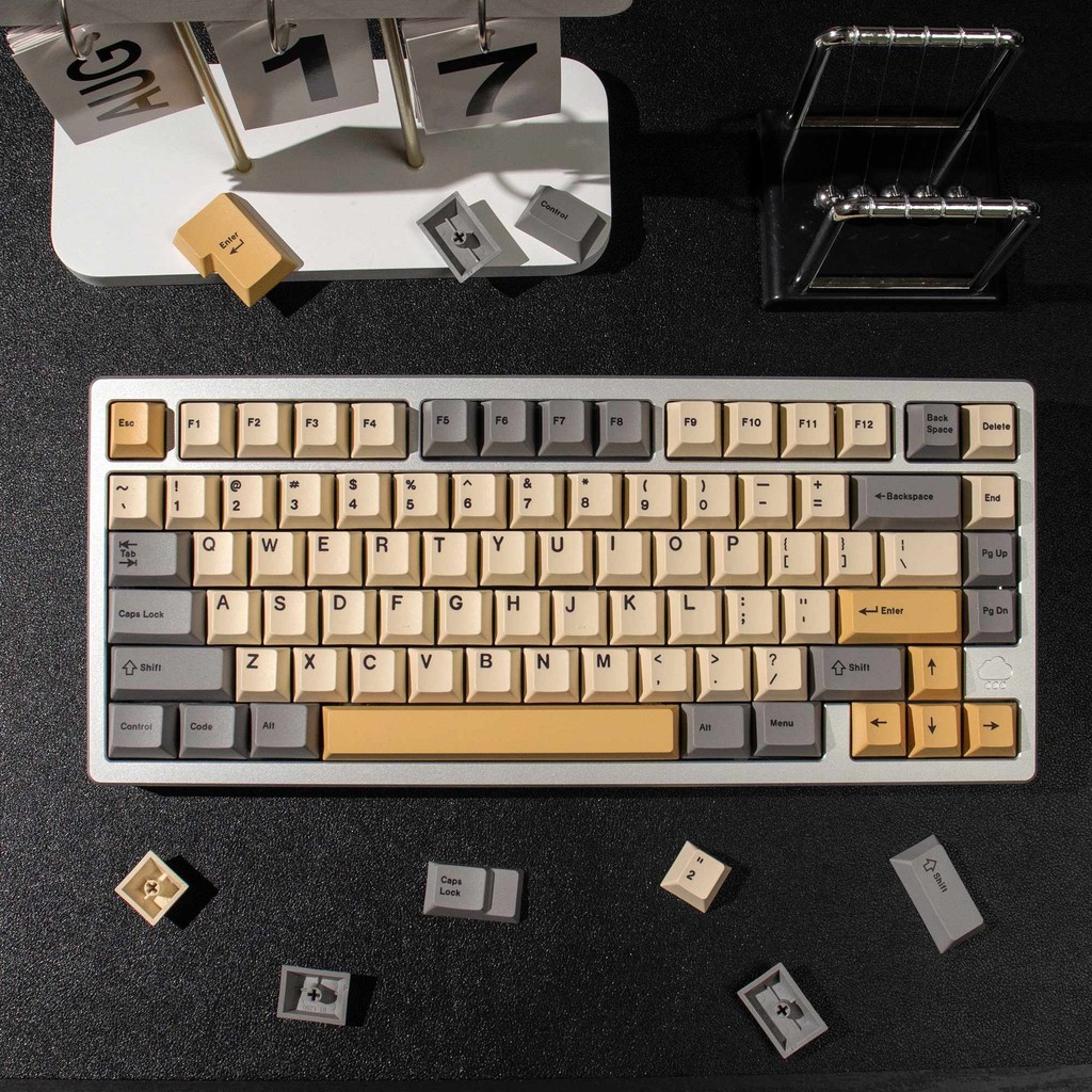 Jual Desert Keycaps 1.7mm ketebalan PBT Cherry Keycaps untuk MX ...