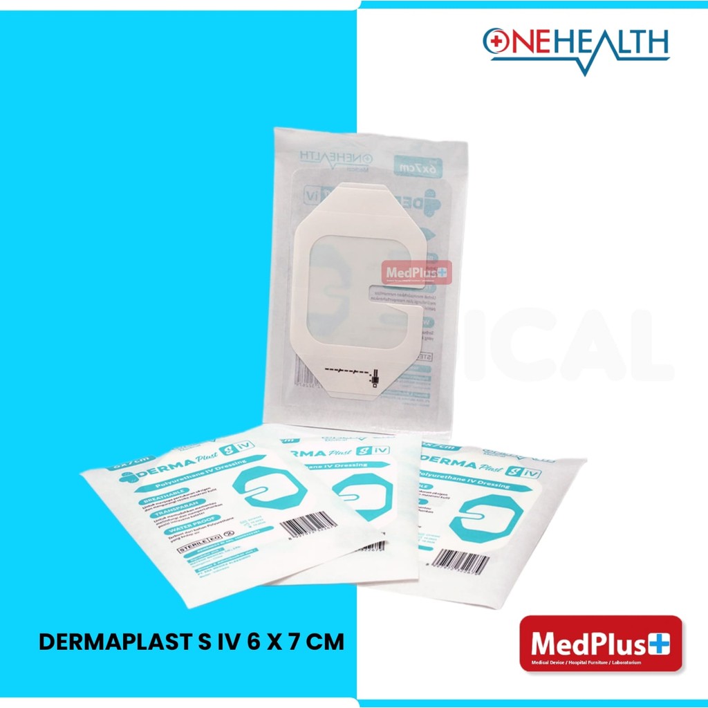 Jual Dermaplast S IV Dressing 6 x 7 Cm Plester Fixasi Satuan | Shopee ...