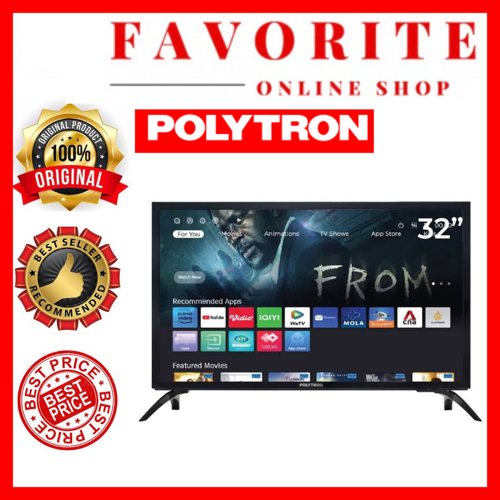 Jual LED POLYTRON 32 POLYTRON LED 32CV SMART | Shopee Indonesia