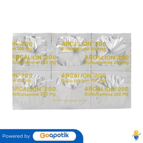 Jual Arcalion 200 Mg Strip 6 Tablet | Shopee Indonesia
