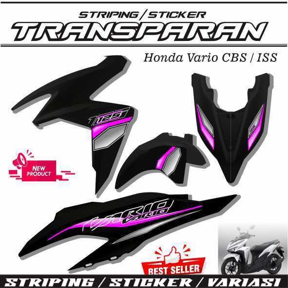 Jual STIKER / STICKER STRIPING TRANSPARAN VARIO NEW 125 150 VARIO NEW ...