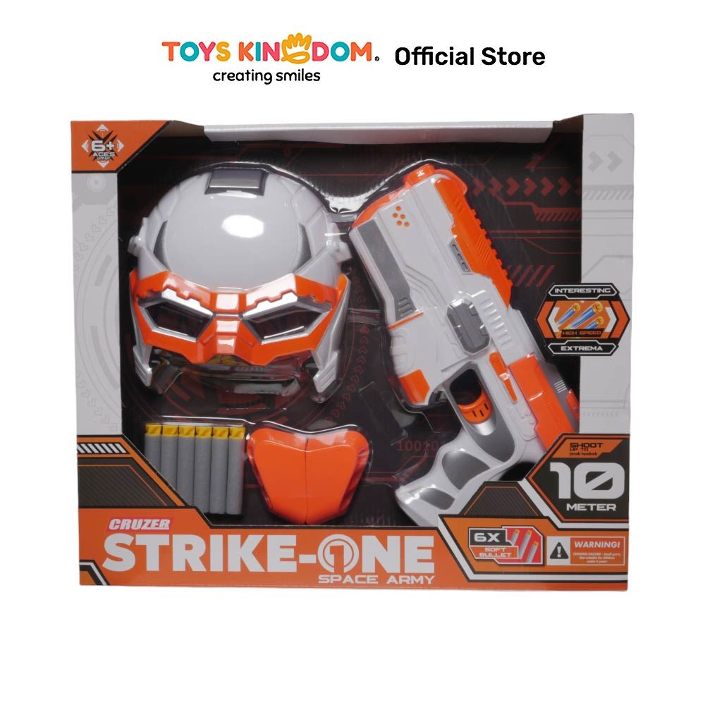 Jual Toys Kingdom Cruzer Set Space Army Strike One Toy Kids Toy Gun And ...