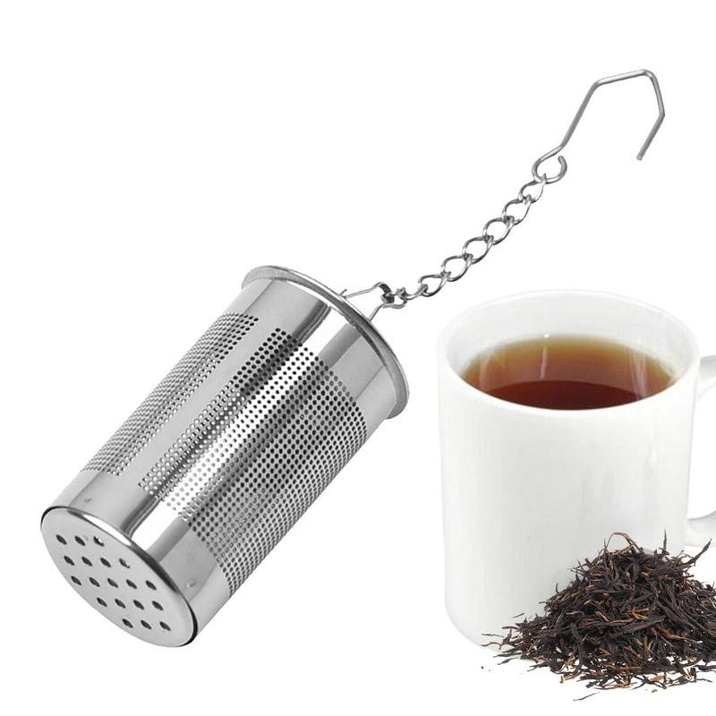 Jual Fine Mesh Tea Infuser Metal Fine Mesh Filter Cooking Infuser ...