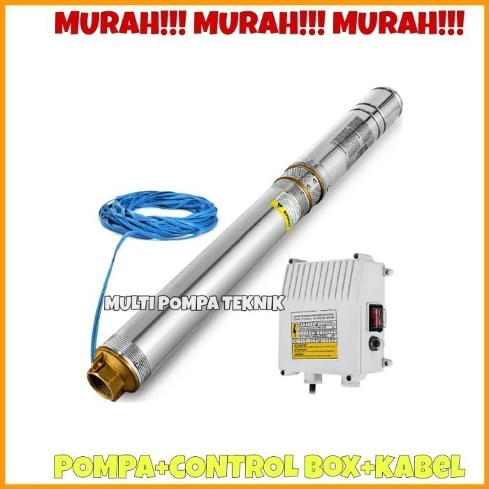 Jual Pompa Satelit Nasional 250Watt Kabel 40 Mtr Pompa Submersible Pump ...