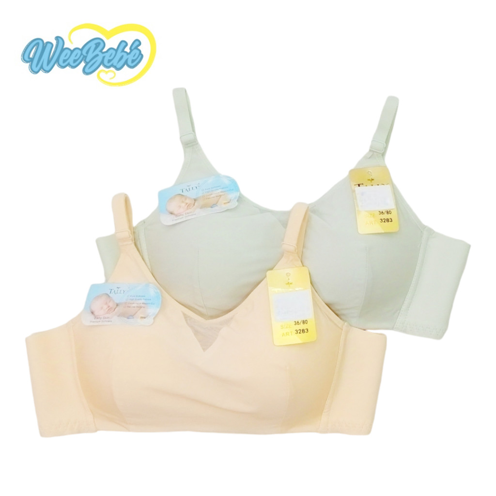 Jual Bra #3283 TALLY (Tanpa Kawat, Busa Tipis, Cup B, Full Cup ...