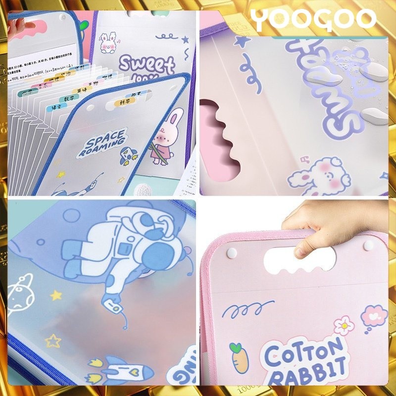 Jual YooGoo File Organizer / penyimpanan berkas / folder portable ...