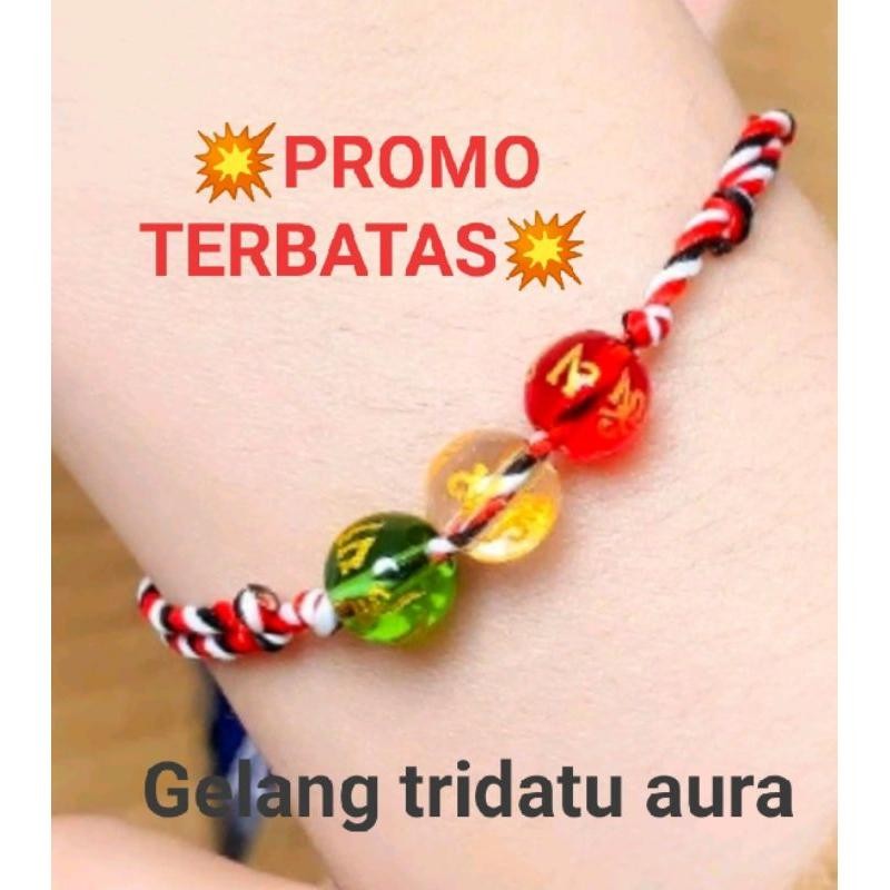 Jual Gelang Tridatu Asli Bali dengan Batu Kristal Tibet dan Tali ...