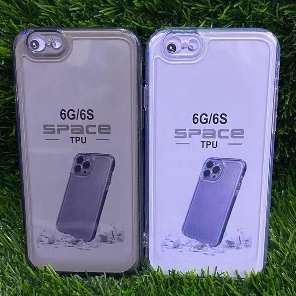 Jual SOFT CASE HITAM BENING TRANSPARAN IPHONE 6 / 6G / 6S SILIKON ...