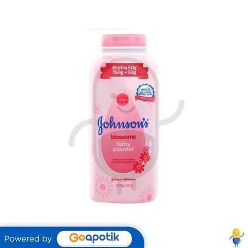 Jual Johnson'S Baby Powder Blossoms Extra Fill 150 Gram + 50 Gram ...