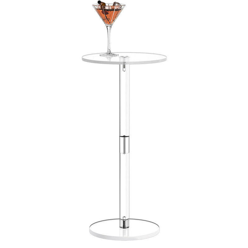Jual Acrylic Drink Table for Small Spaces Drink Side/End Side Table For ...