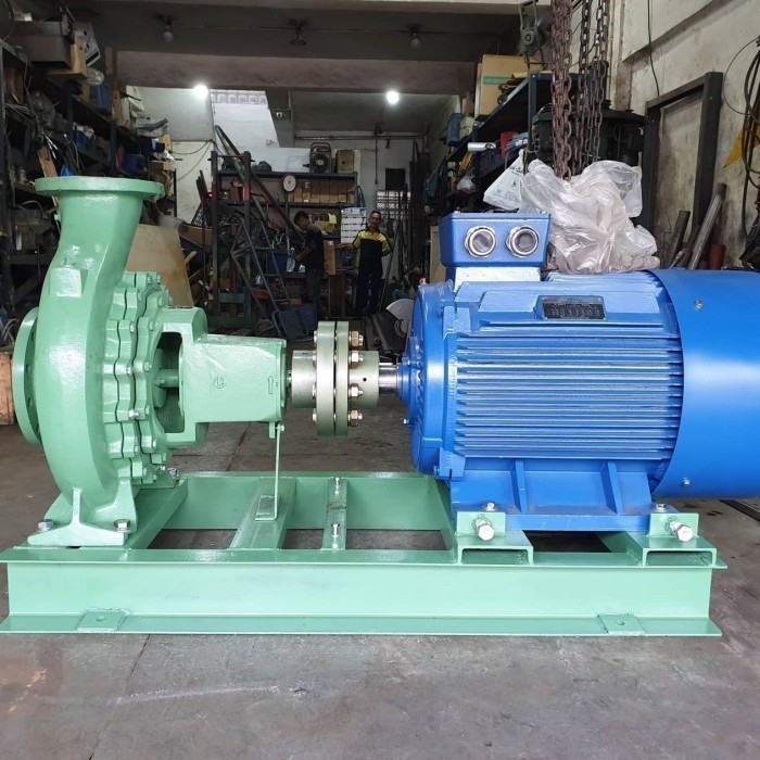 Jual Pompa Centrifugal CEN Torishima 65x50-160 + Yuema 5.5HP 2Pol 50Hz ...